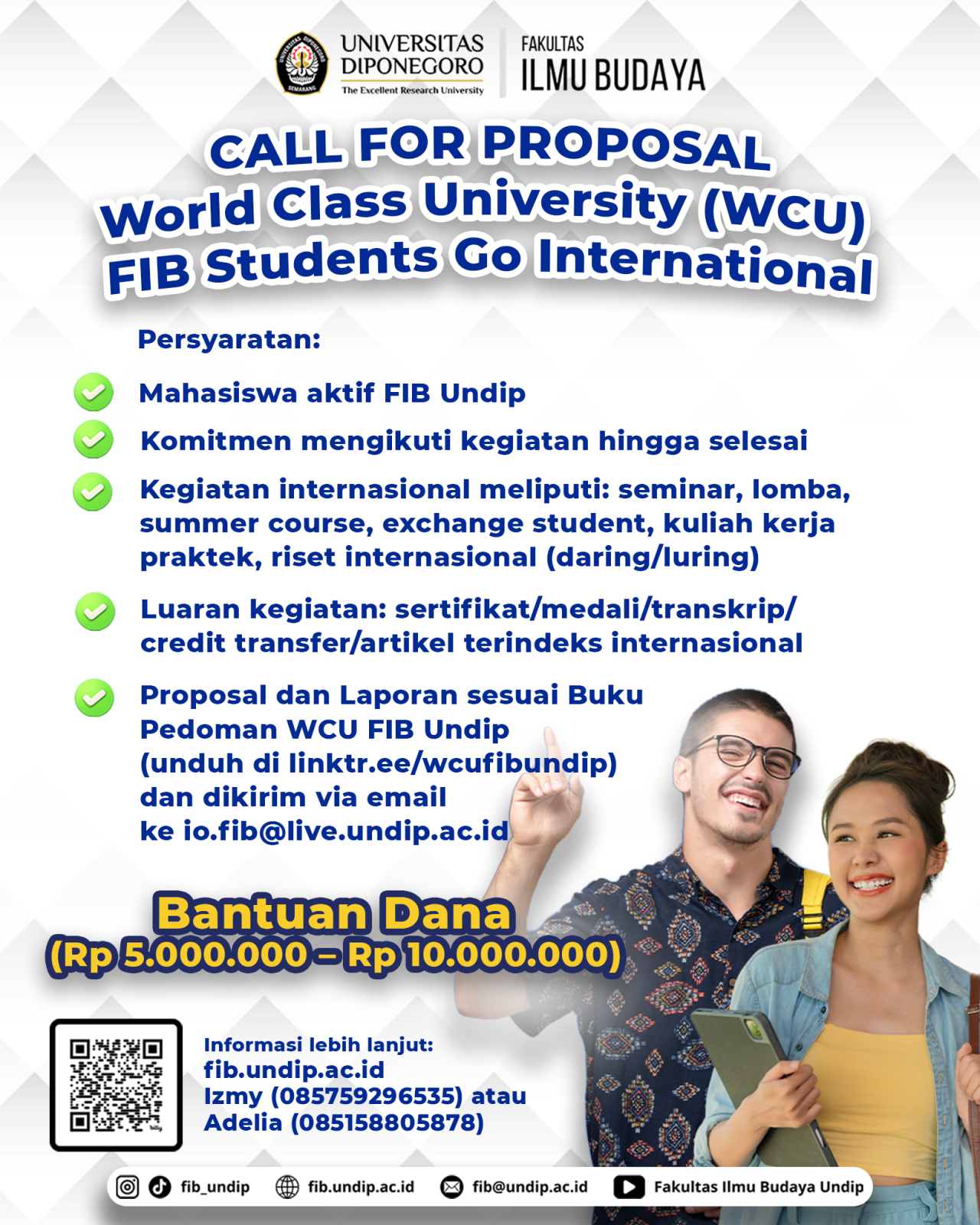 FIB Undip Buka Kesempatan Mahasiswa untuk Go Internasional melalui ...